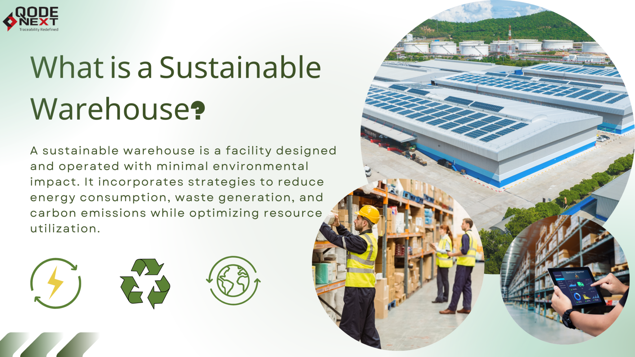 Sustainable Warehouse:Technology and Best Practices